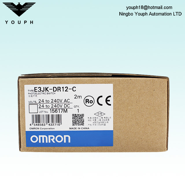 Omron E3jk Dr12 C Diffuse Reflective Photoelectric Sensor Buy Omron
